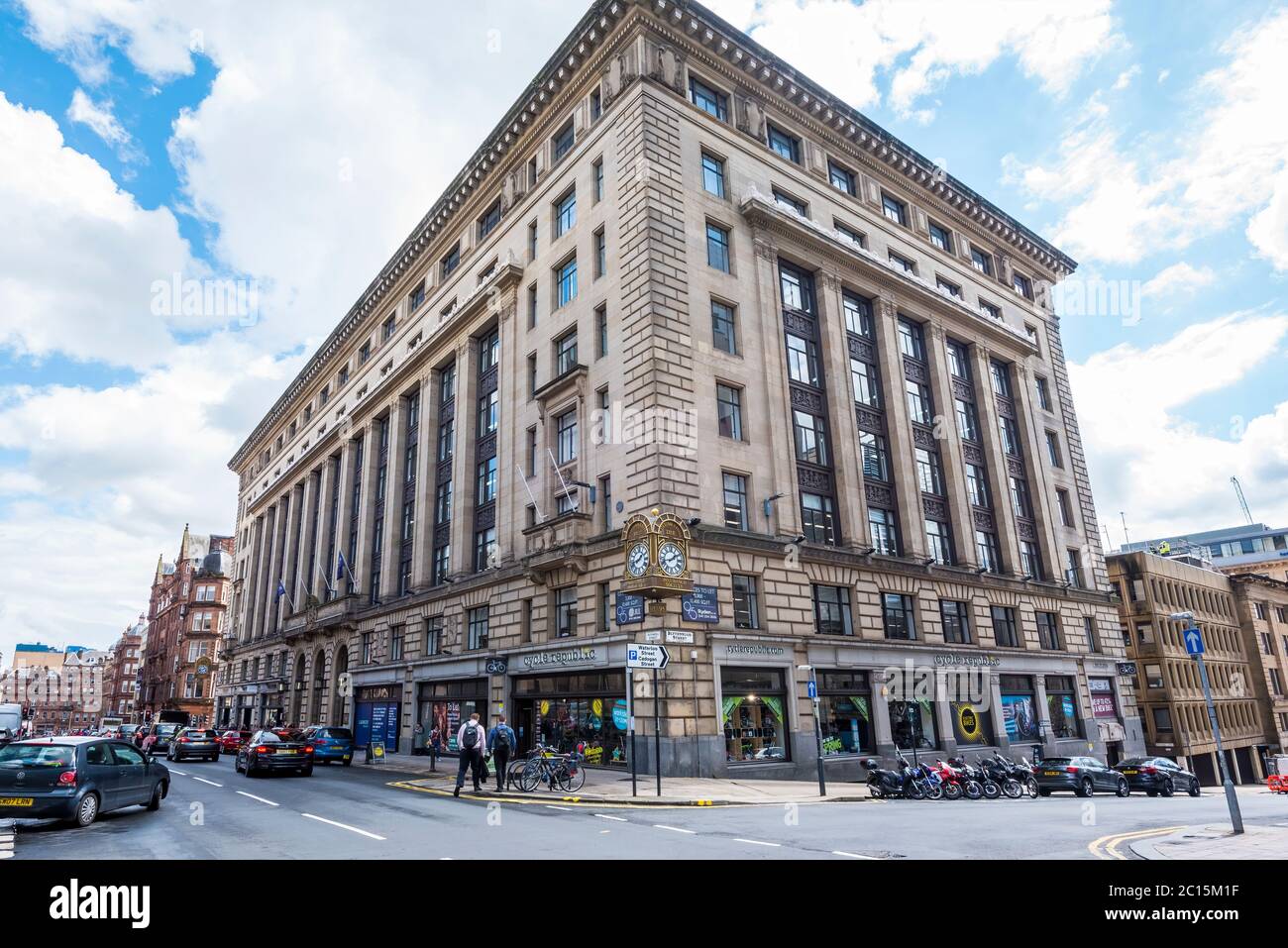 Scottish Life Assurance office block in Bothwell Street Glasgow, Scotland Stock Photo - Alamy
