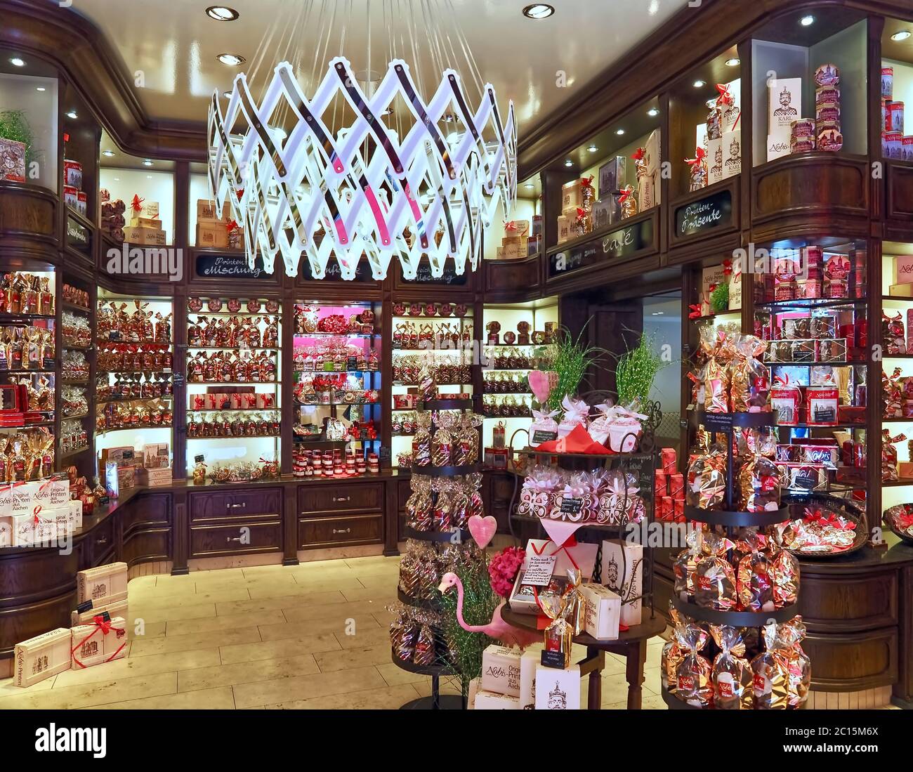 Gingerbread store in Aachen in Germany, famous sweets at christmas ...