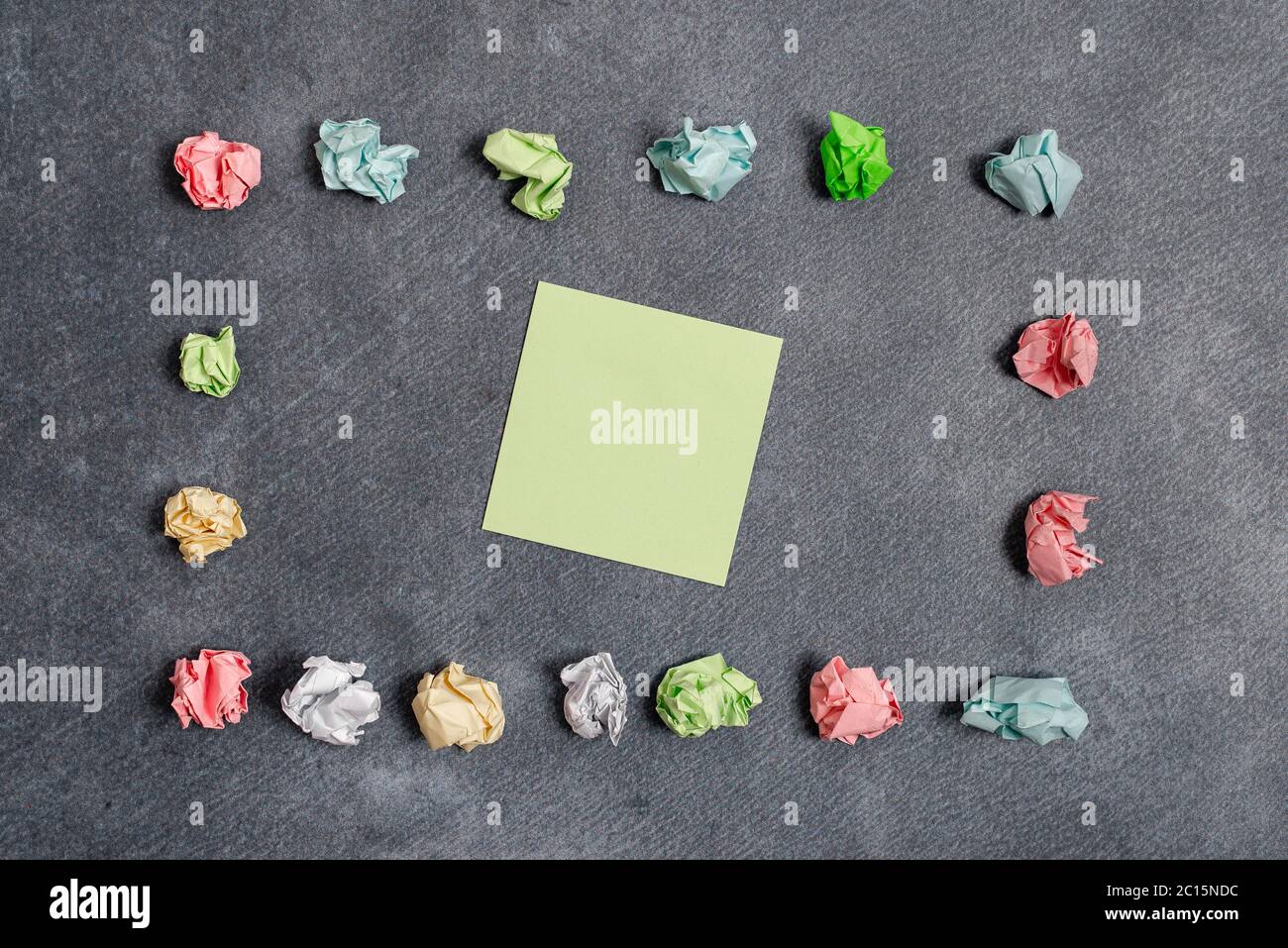 Paper Accesories With Digital Smartphone Arranged On Different ...