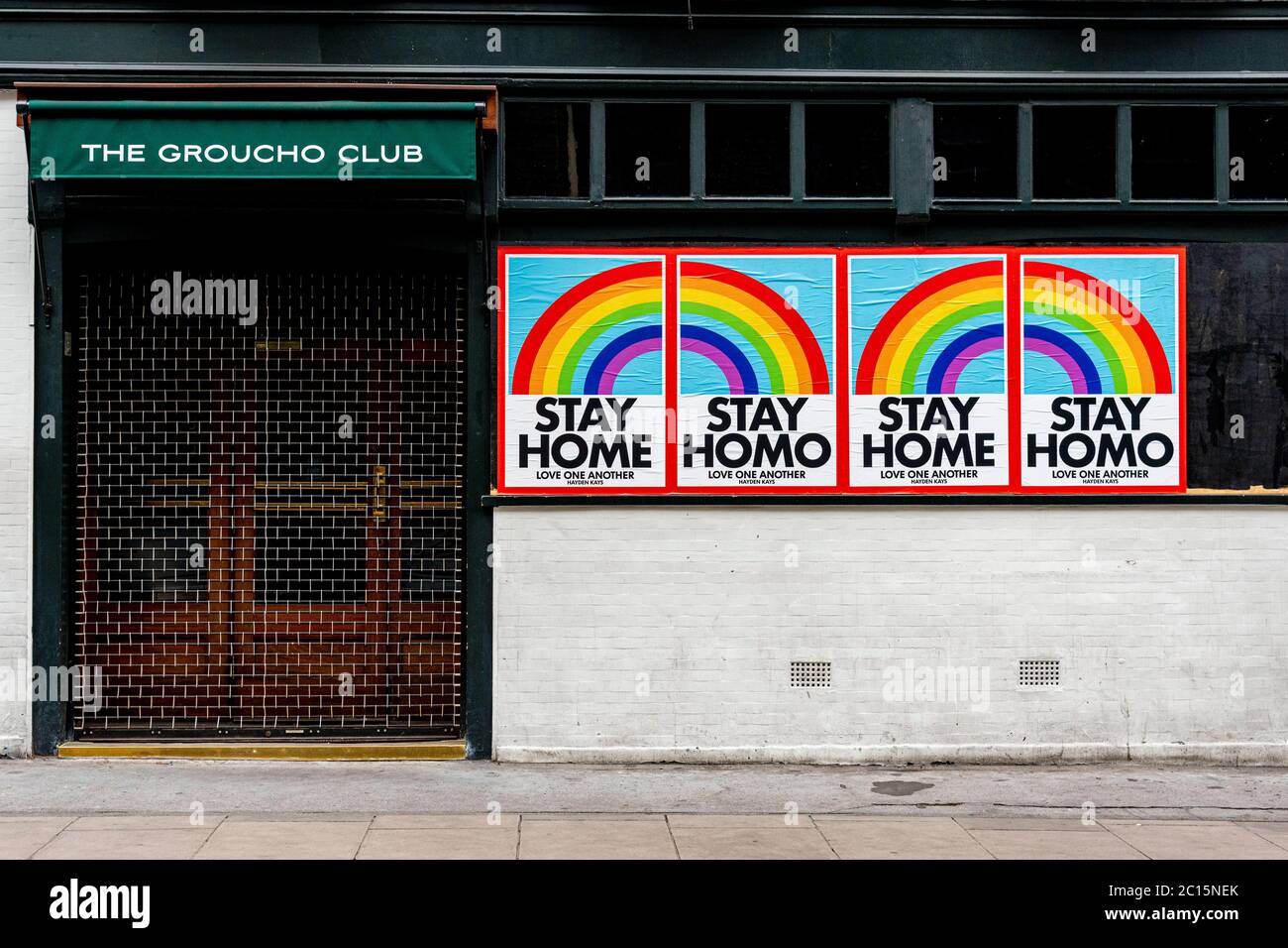 Groucho club exterior hi-res stock photography and images - Alamy