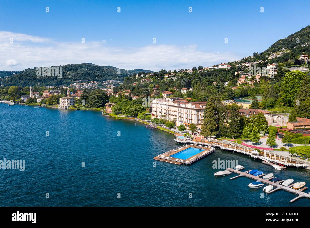 Villa d'Este, Cernobbio. Lake of Como in Italy Stock Photo - Alamy