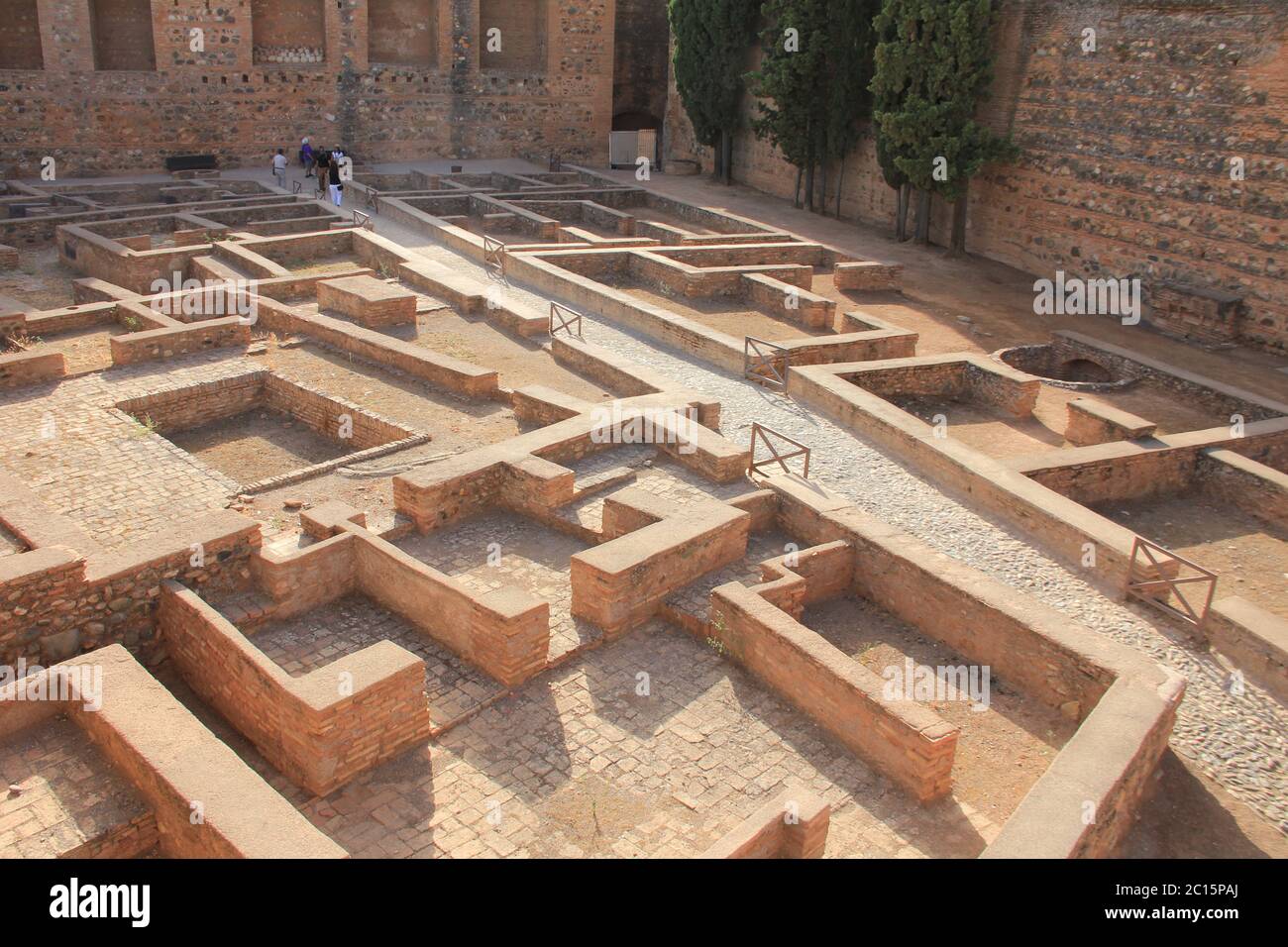 The Alhambra a palace and fortress complex located in Granada Stock ...