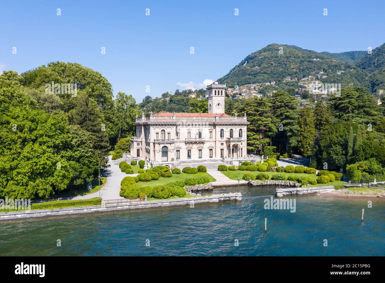 Cernobbio villa erba hi-res stock photography and images - Alamy