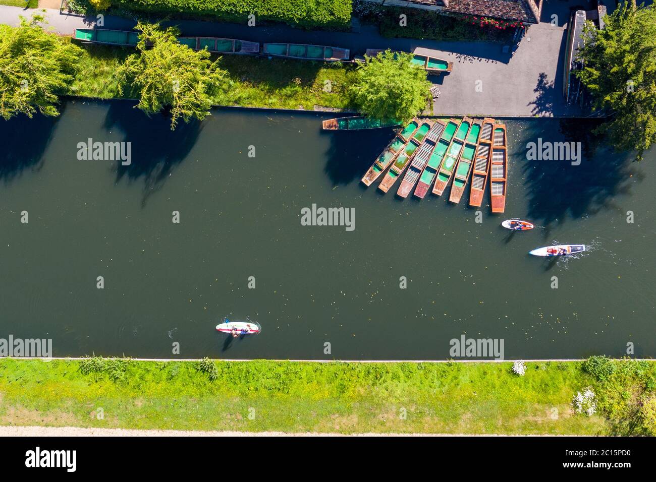 Cambridge aerial view hi-res stock photography and images - Alamy