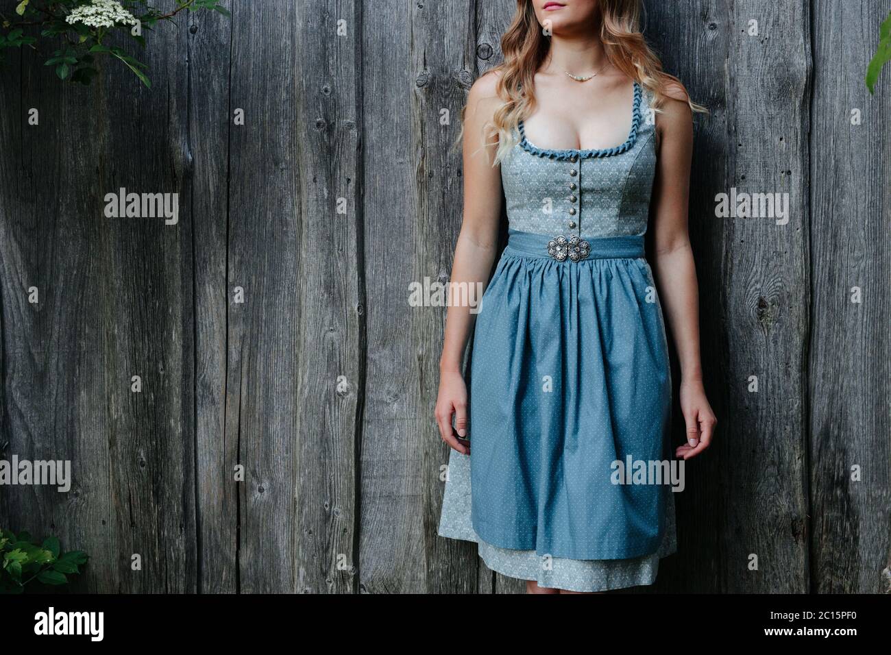 Traditional Bavarian dress called Dirndl Stock Photo - Alamy