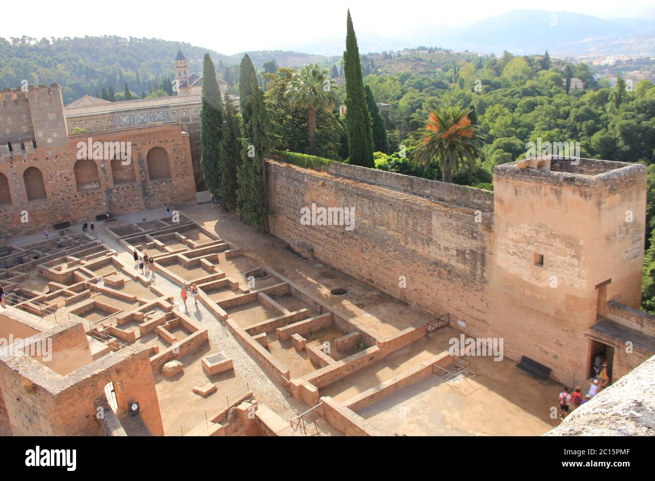 The Alhambra a palace and fortress complex located in Granada Stock ...