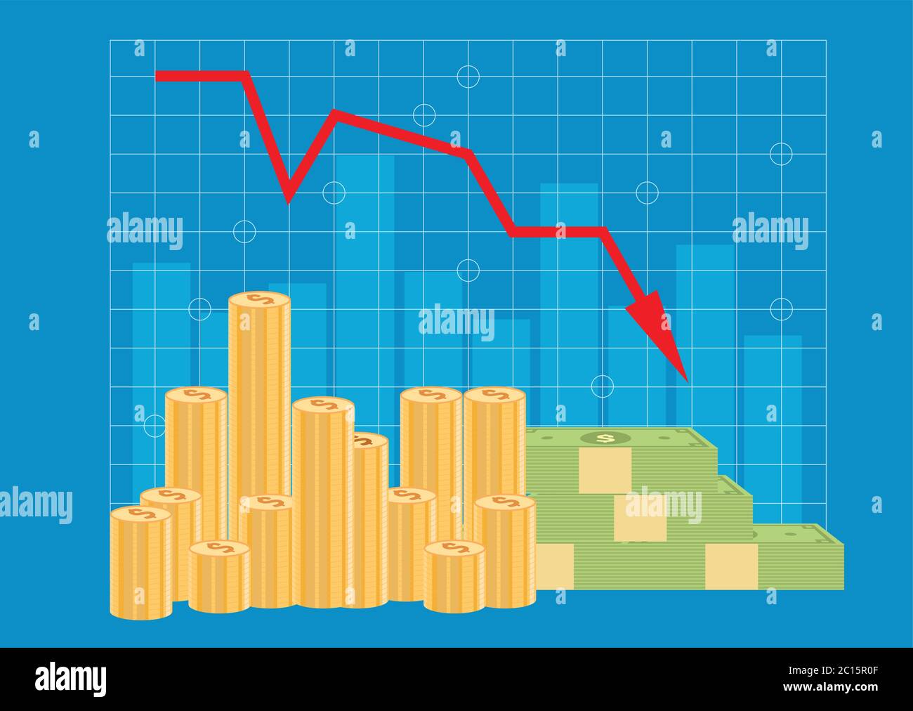 Stock market crash vector vectors hi-res stock photography and images ...