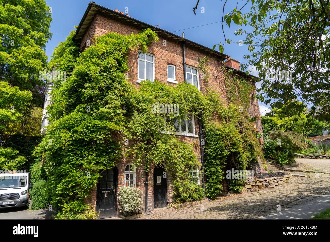 Manchester, UK. 13th June, 2020. View of the visitor centre and cafe ...