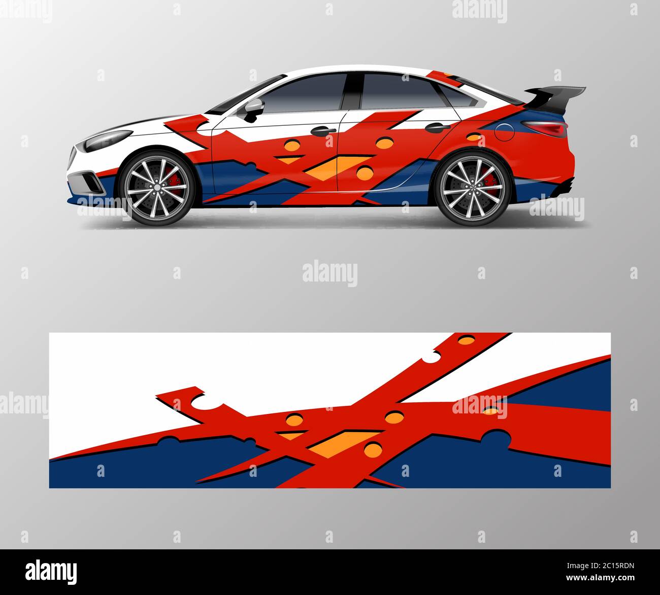 Sport car racing wrap design. vector design. abstract Racing graphic ...