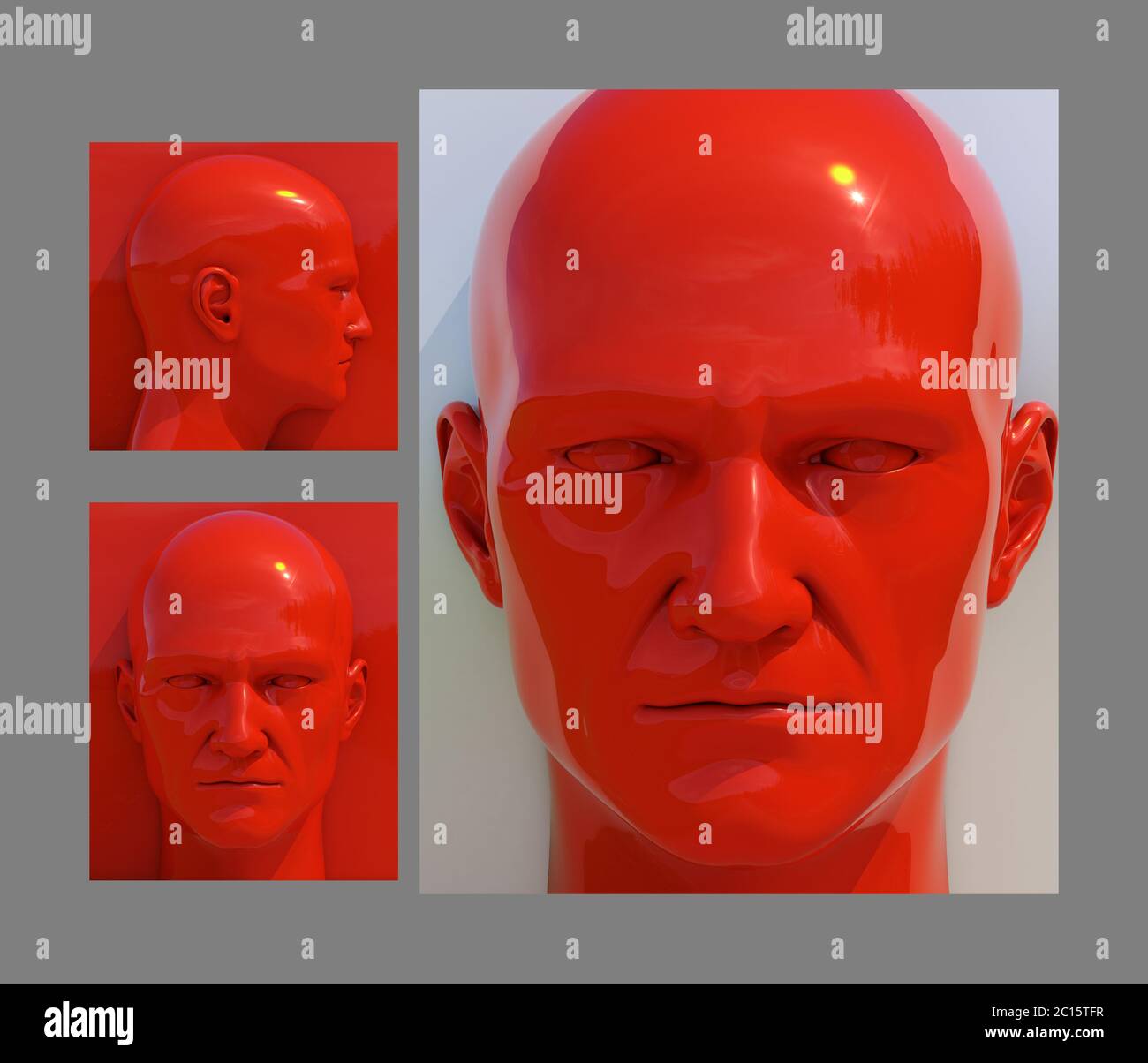 Human head brain pop hi-res stock photography and images - Alamy