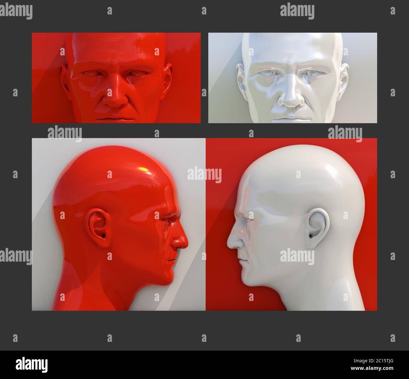 Cognitive thinking (head or heads) hi-res stock photography and images ...