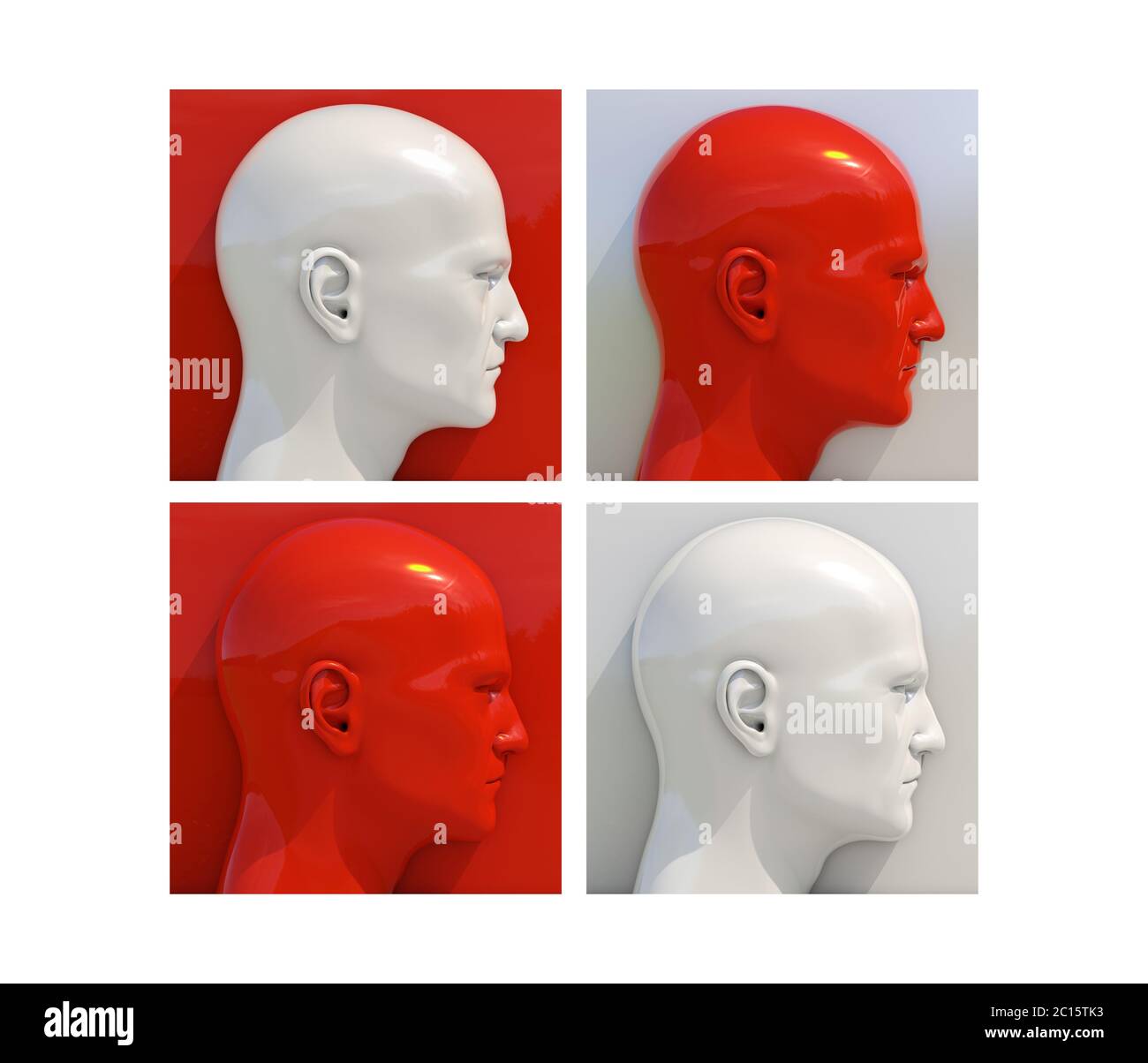 Head social icon Cut Out Stock Images & Pictures - Alamy