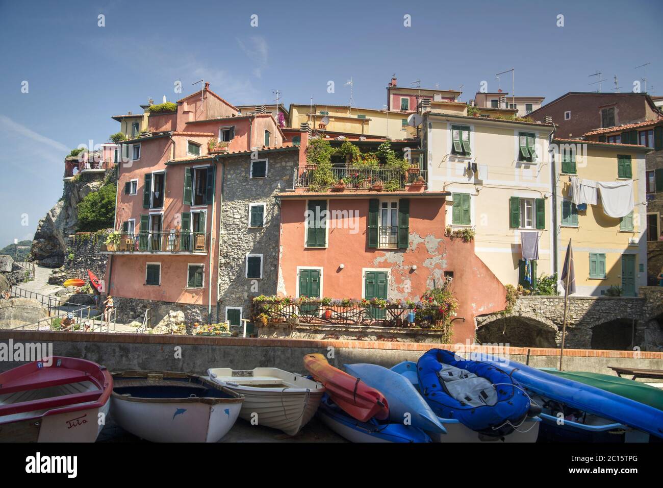 Tellaro village hi-res stock photography and images - Alamy