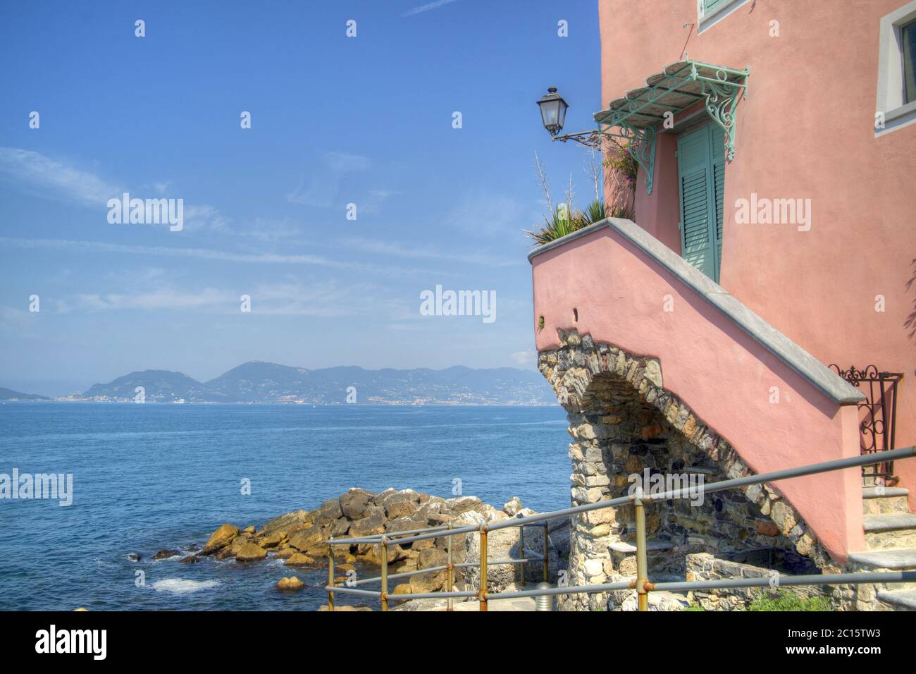 Village of Tellaro Italy Stock Photo - Alamy