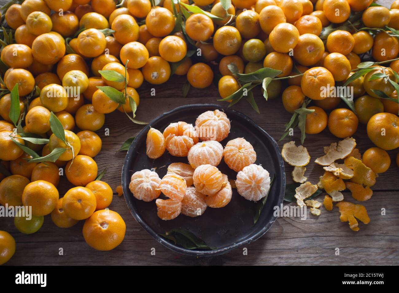 Winter fruit Mandarin Stock Photo - Alamy
