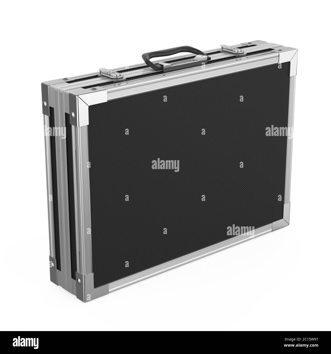 Metal Briefcase Isolated Stock Photo - Alamy