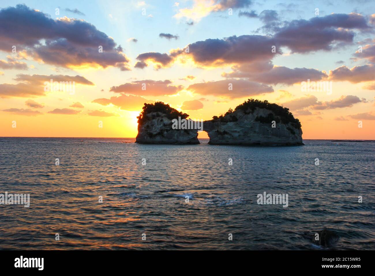 Engetsu island sea sunset in hi-res stock photography and images - Alamy