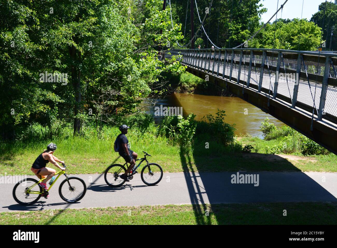 Neuse river greenway trail hi-res stock photography and images - Alamy