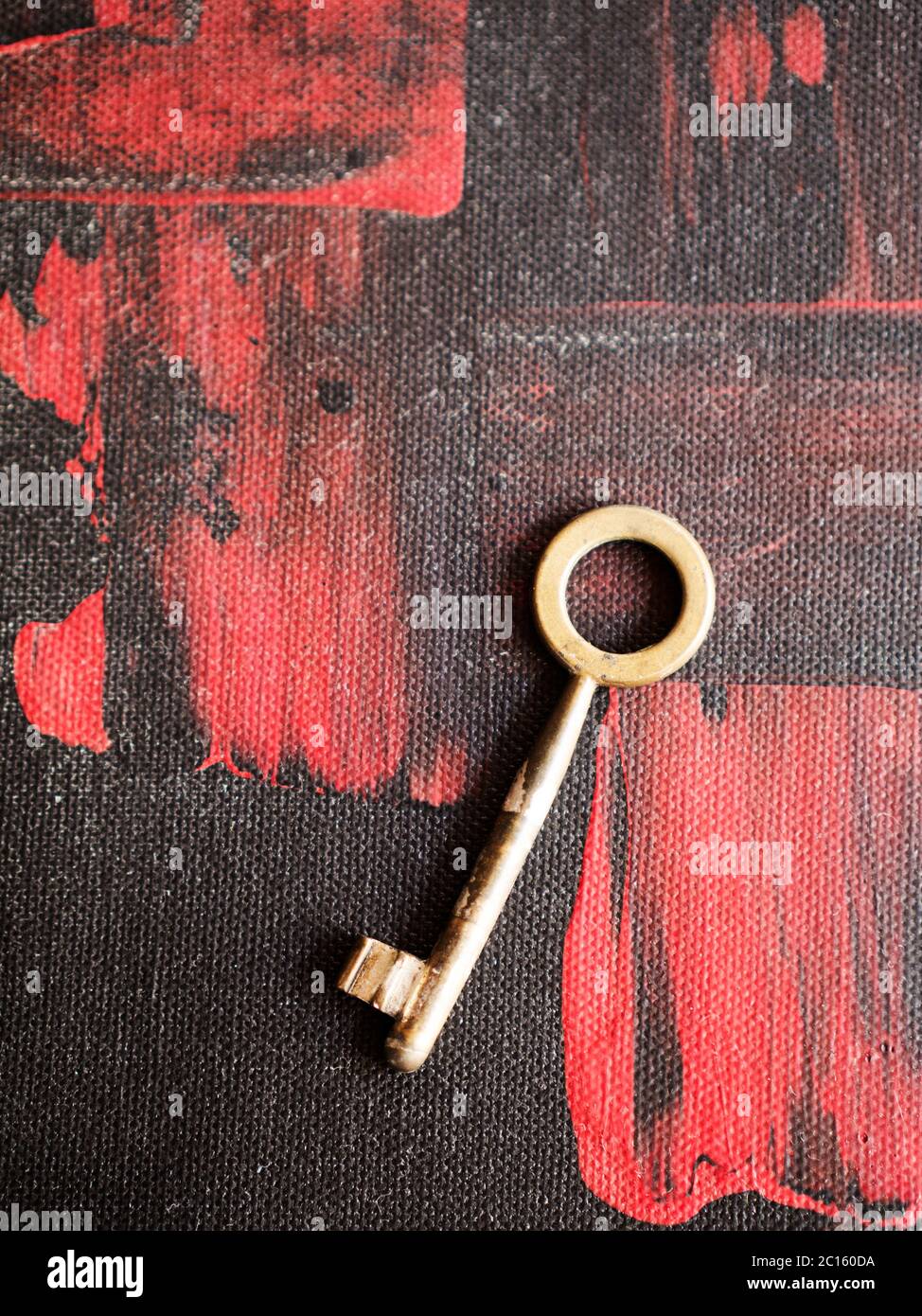 Big red key hi-res stock photography and images - Alamy