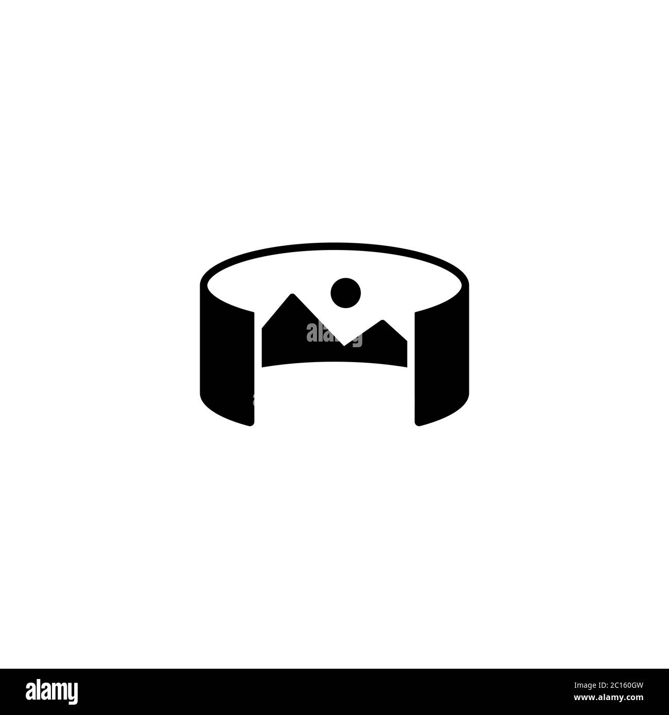 360 pan Stock Vector Images - Alamy