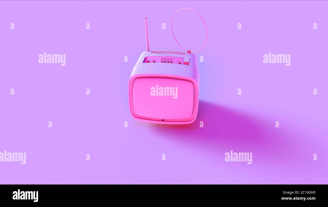 Retro tube tv classic electric hi-res stock photography and images - Alamy