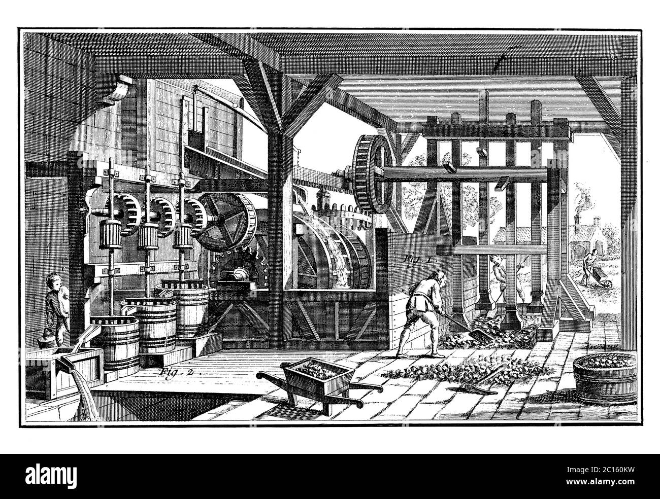 Gold miner traditional gold mine Black and White Stock Photos & Images ...