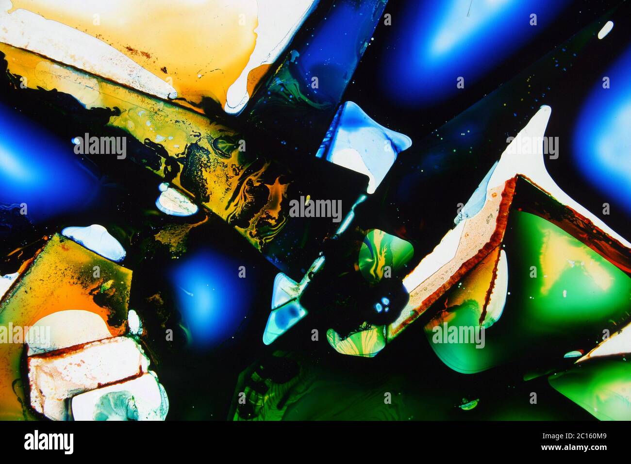 Orange watercolor ink in water hi-res stock photography and images - Alamy