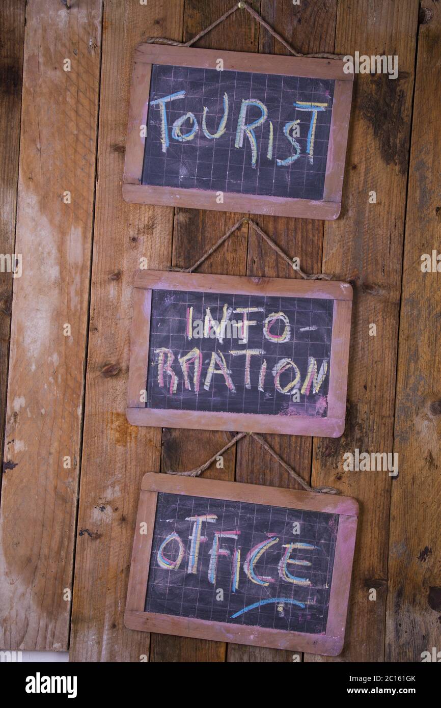 Tourist Information Office Stock Photo - Alamy