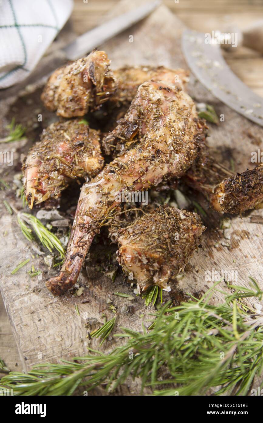 Roast rabbit hi-res stock photography and images - Alamy