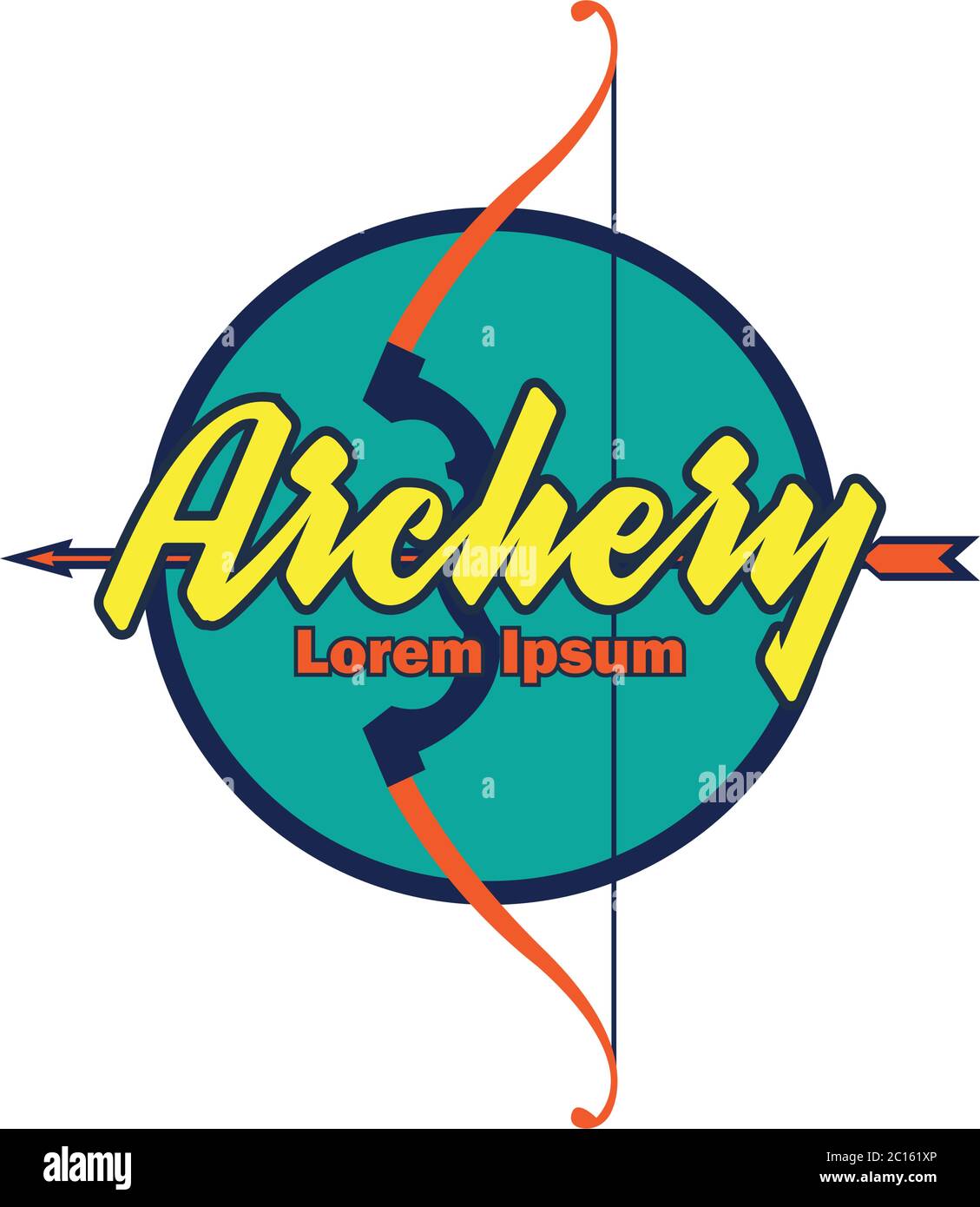 archery logo with text space for your slogan / tag line, vector ...