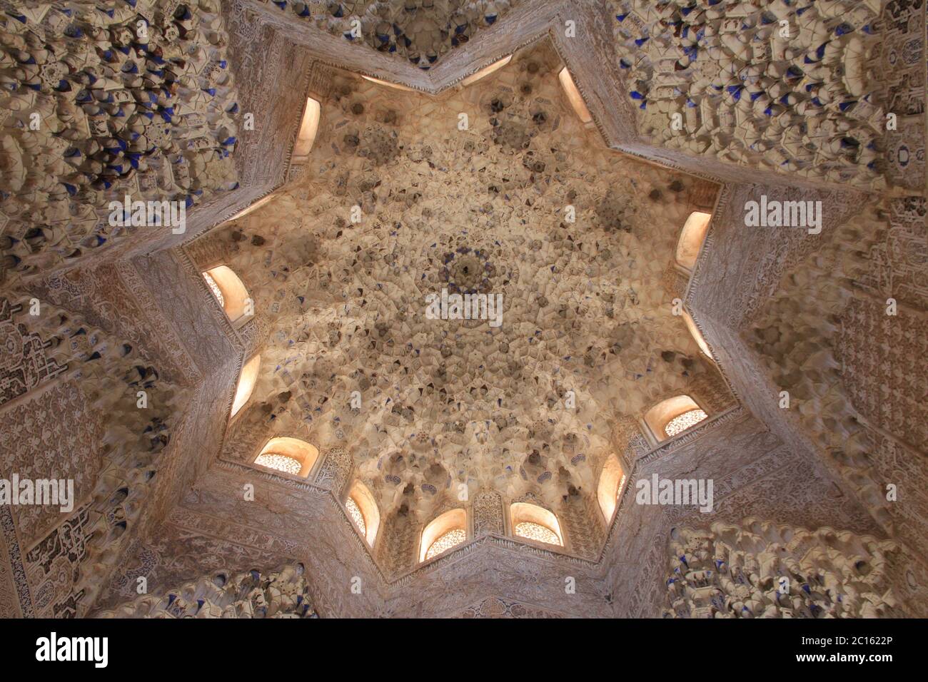 The Alhambra a palace and fortress complex located in Granada Stock ...
