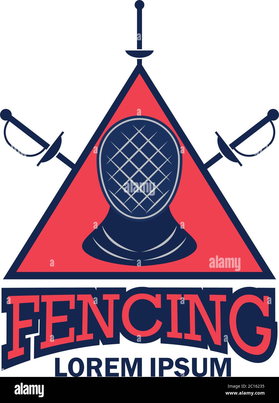 Club fencing Stock Vector Images - Alamy