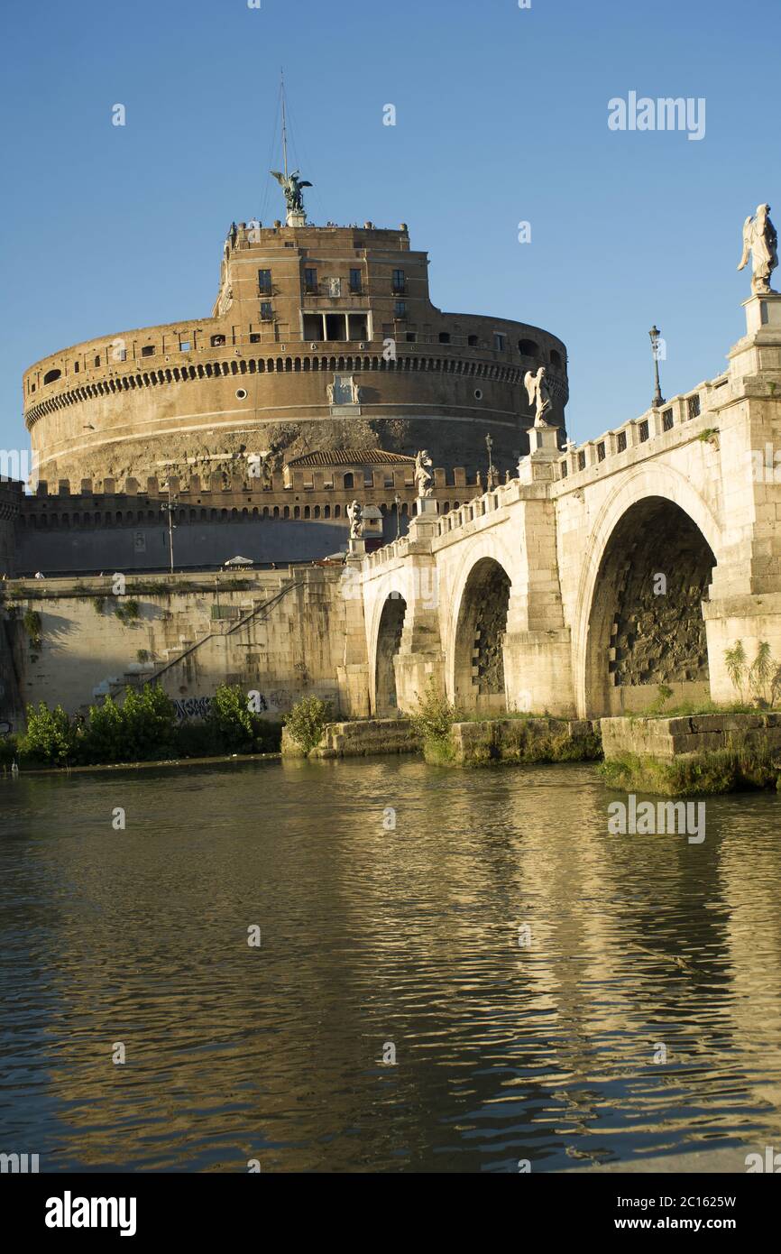Castle santangelo rome hi-res stock photography and images - Alamy