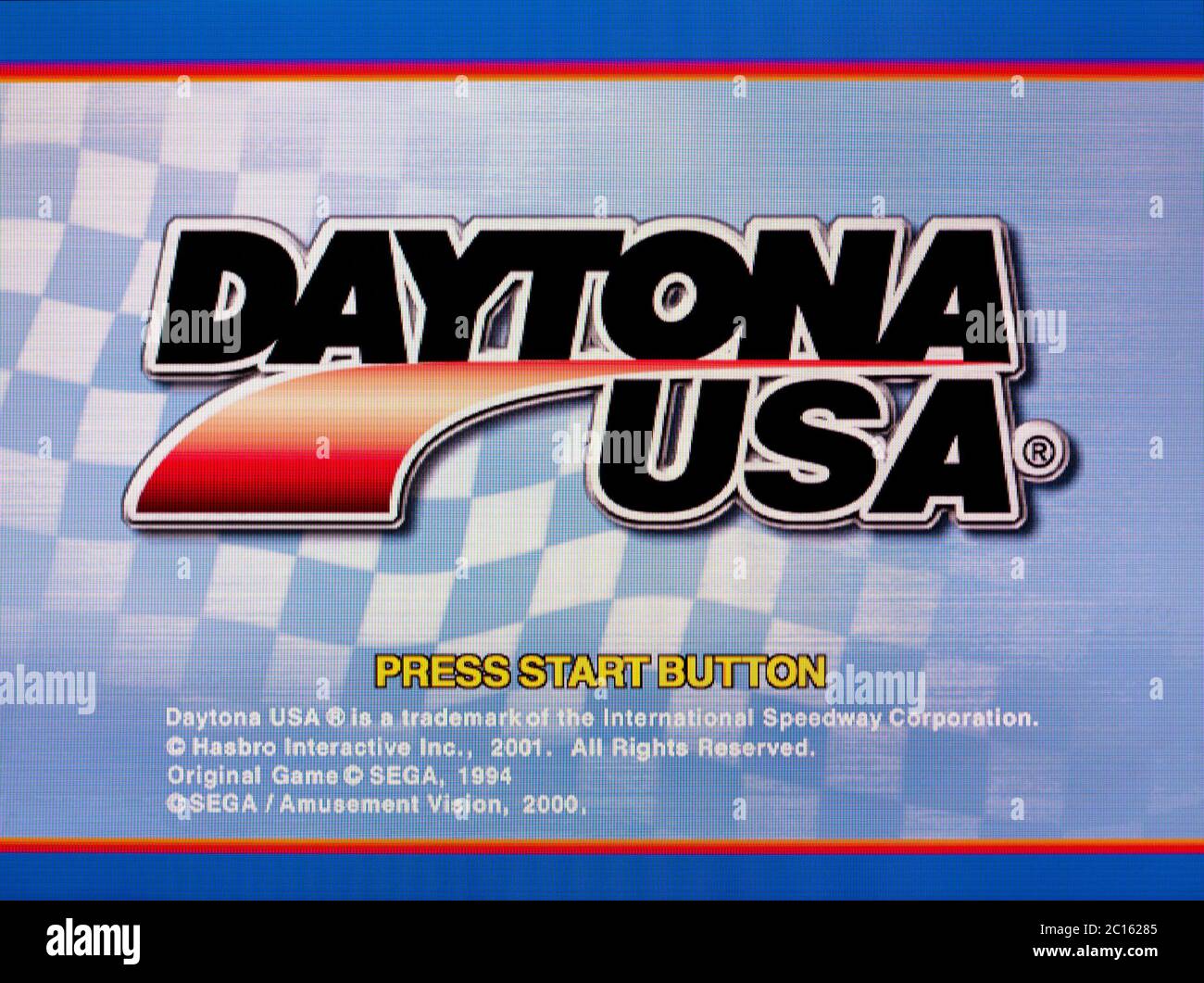 Daytona USA - Sega Dreamcast Videogame - Editorial use only Stock Photo - Alamy