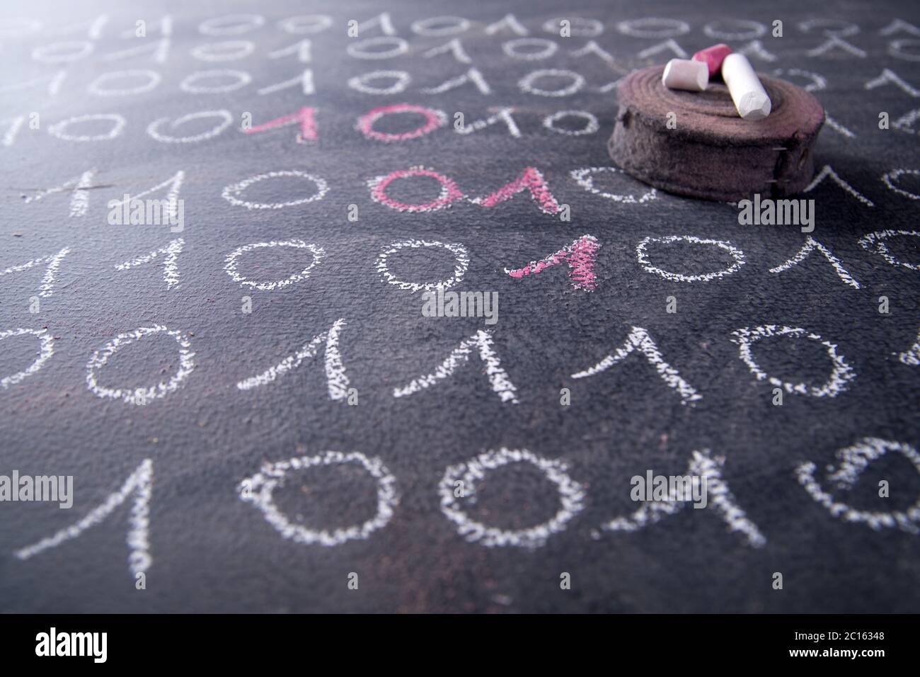 Binary number system hi-res stock photography and images - Alamy