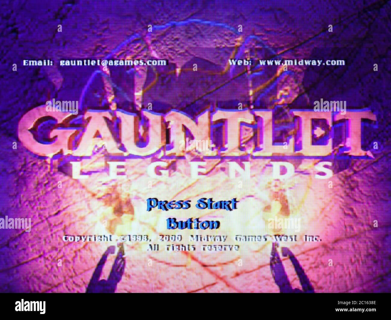 Gauntlet Legends - Sega Dreamcast Videogame - Editorial use only Stock ...