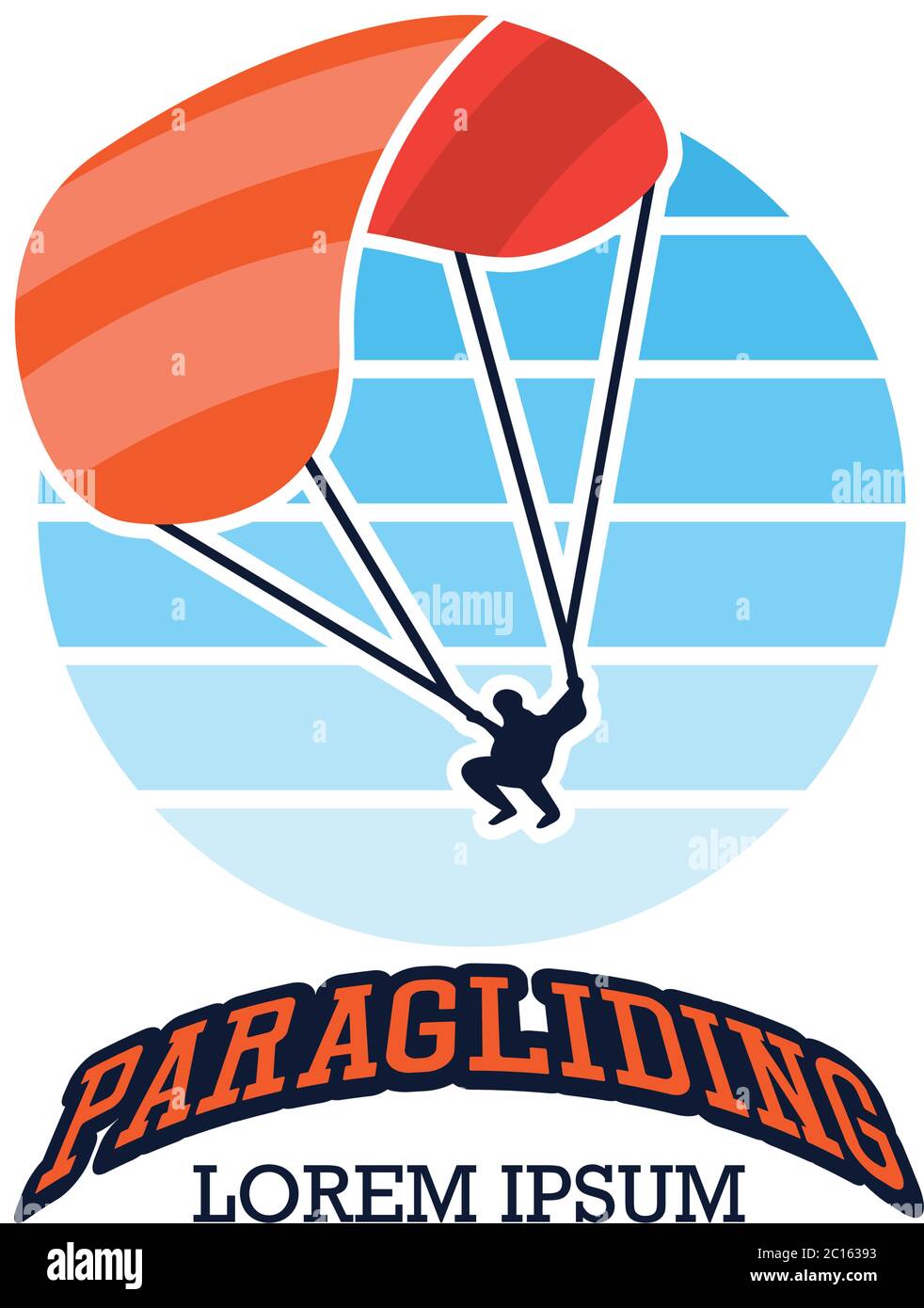 Paraglider Stock Vector Images - Alamy