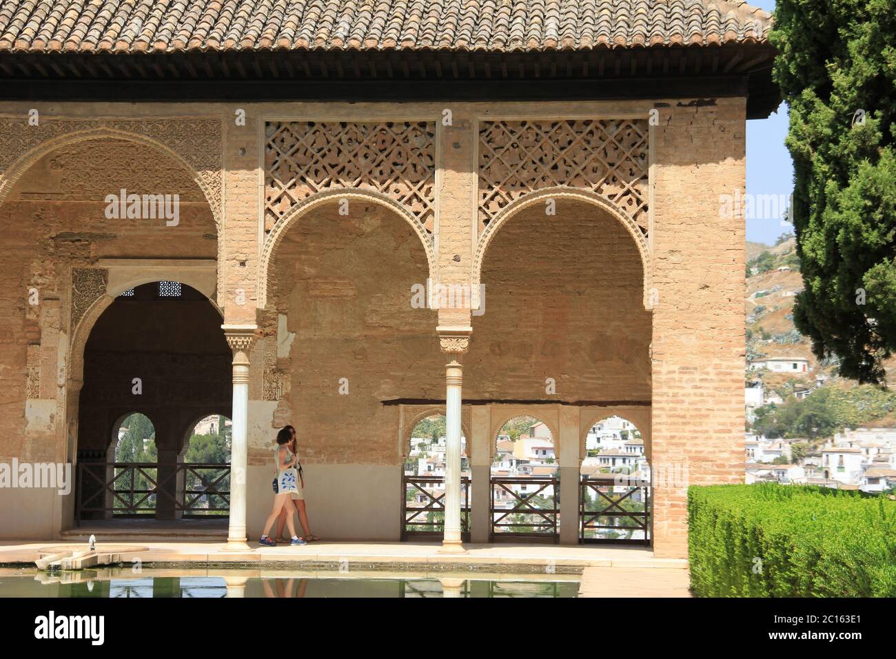 The Alhambra a palace and fortress complex located in Granada Stock ...