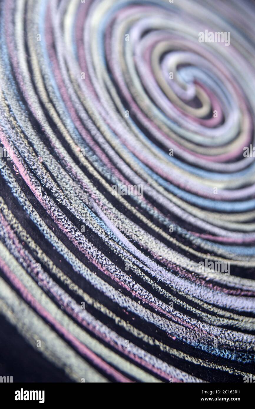 Spiral of colors Stock Photo - Alamy