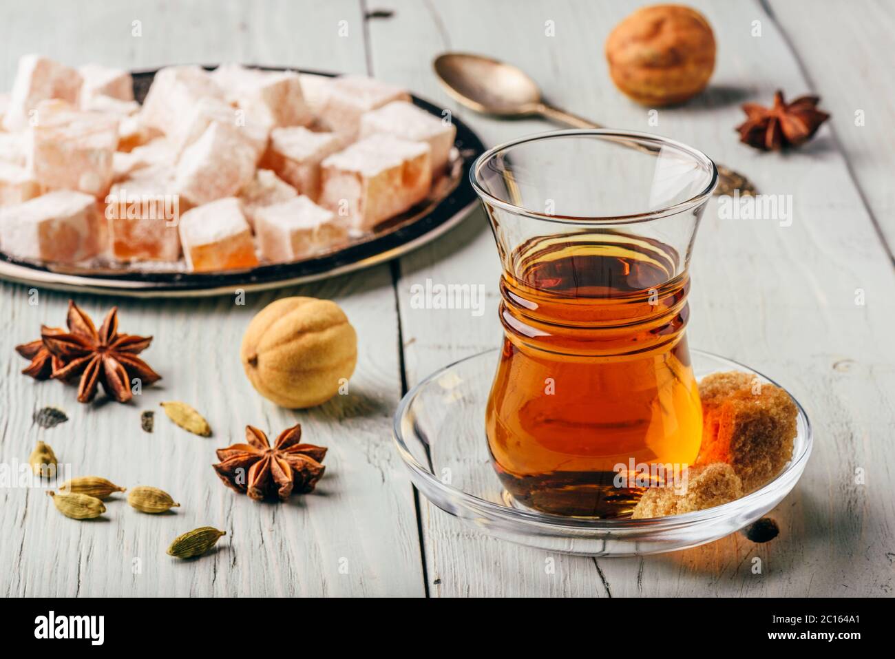 Arabic tea different spices hi-res stock photography and images - Alamy