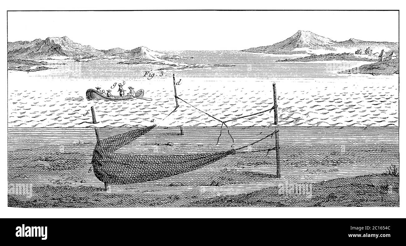 Net fishing in traditional fishing boat Cut Out Stock Images & Pictures ...