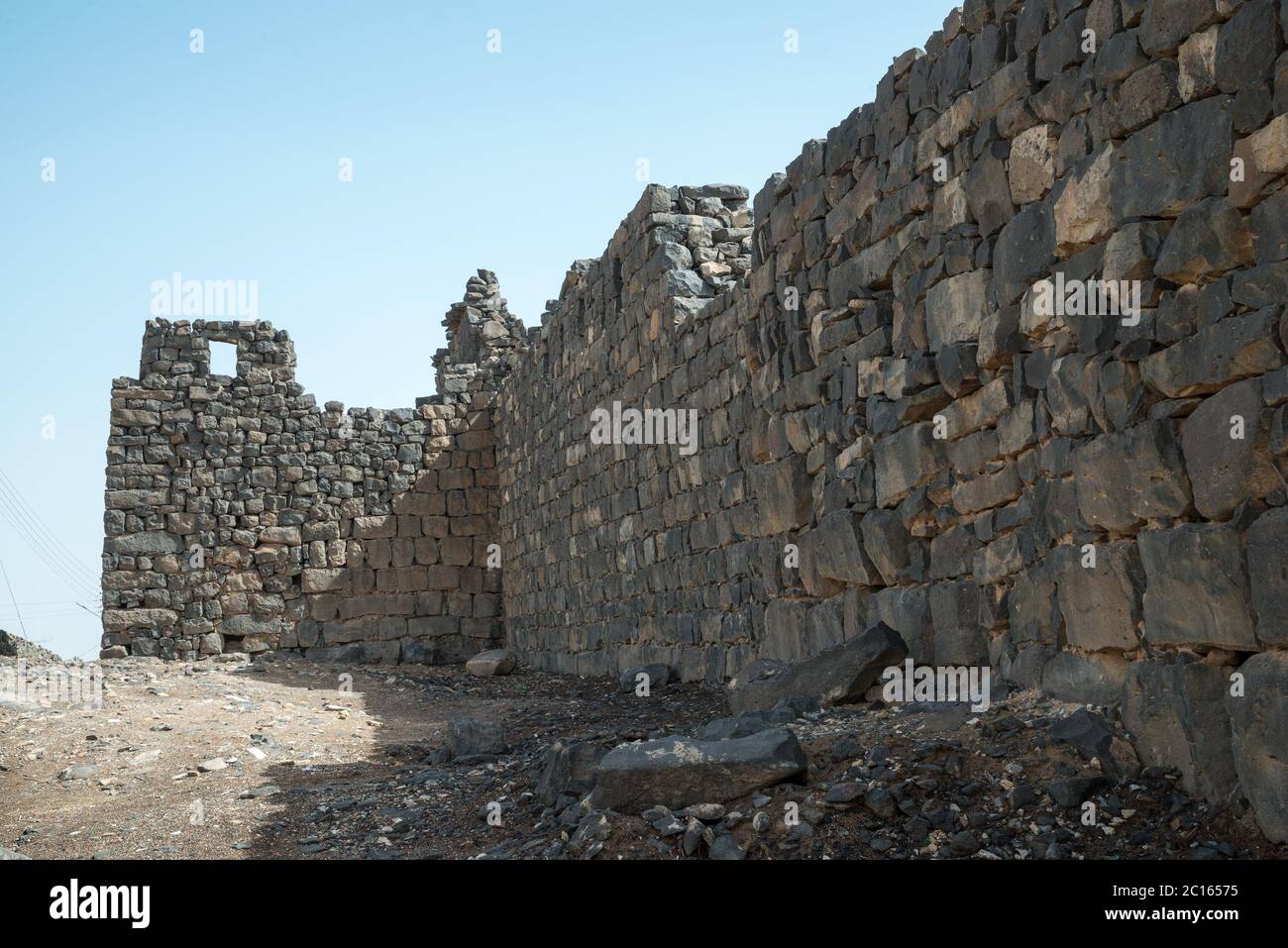 The Azraq Castle, Jordan Stock Photo - Alamy