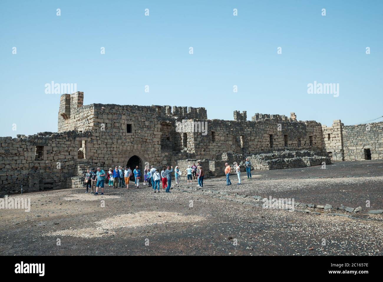 The Azraq Castle, Jordan Stock Photo - Alamy