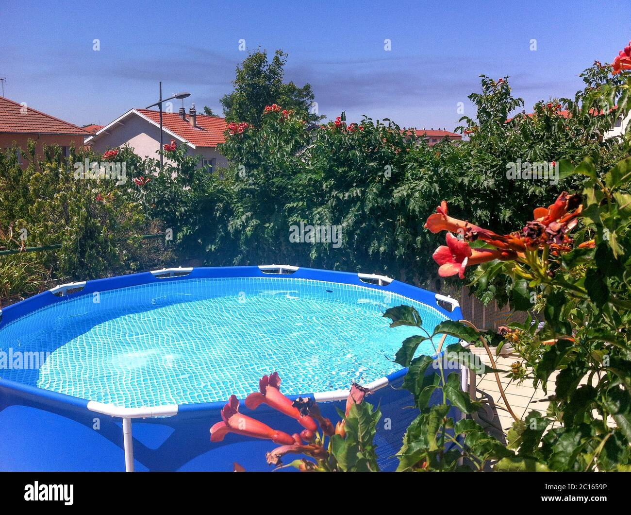 Private swimming pool france hi-res stock photography and images - Alamy