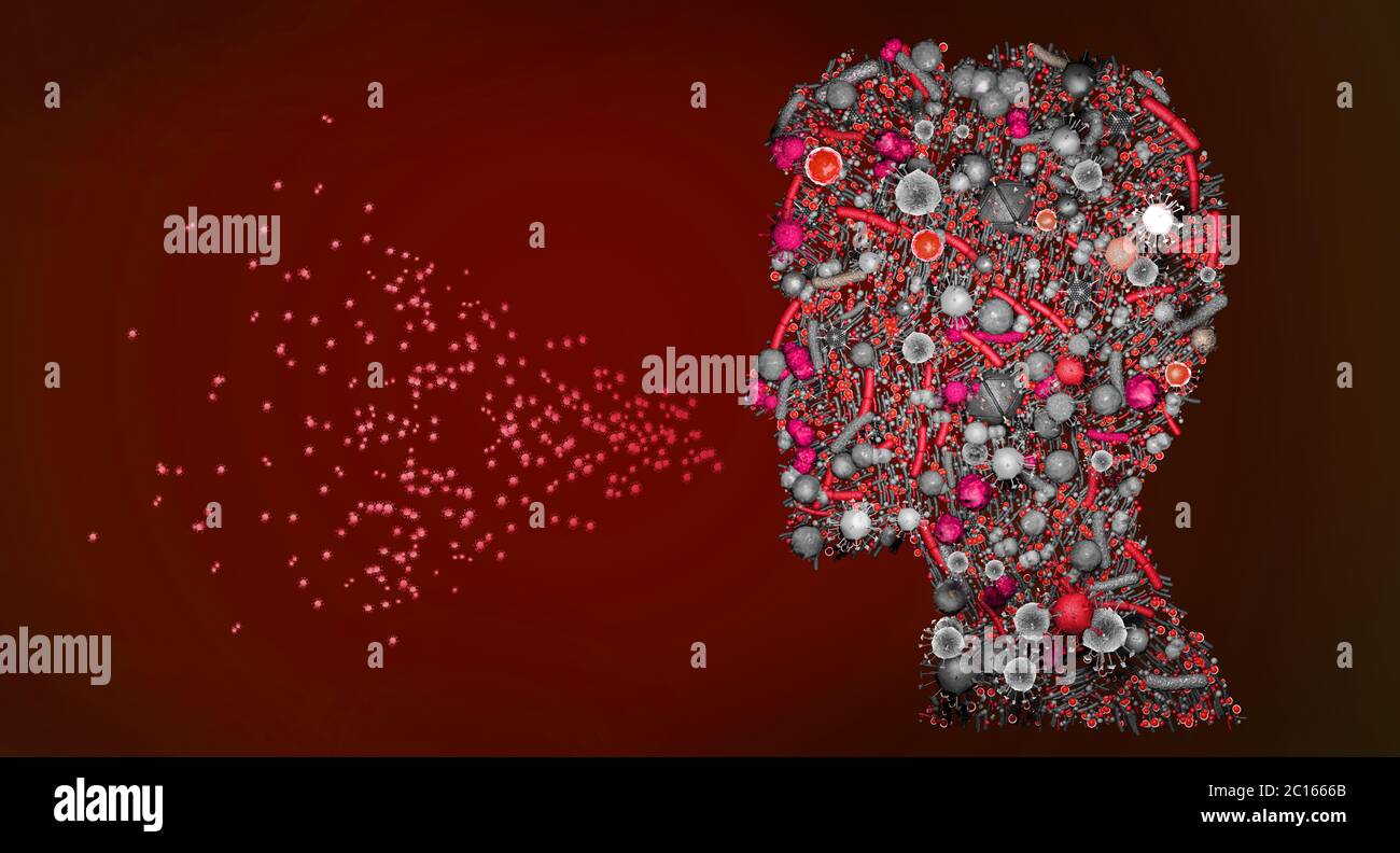 Droplet transmission of pathogens hi-res stock photography and images ...