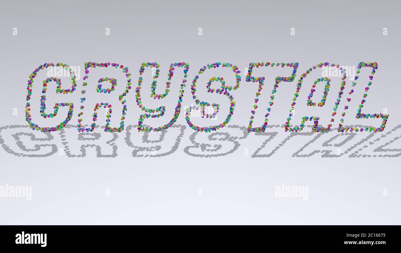 Crystal Name Wallpaper