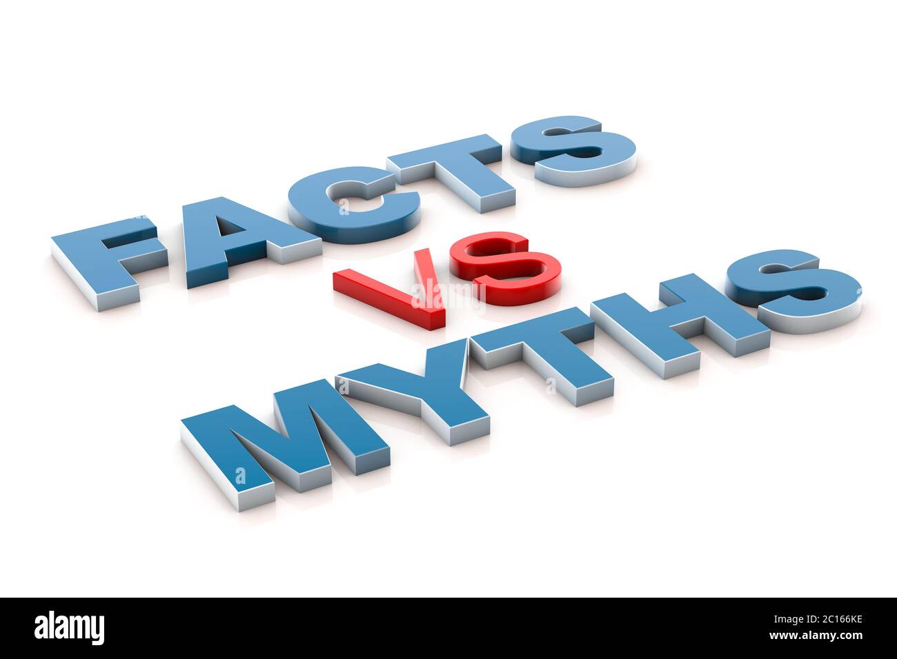 Fact vs myth symbol hi-res stock photography and images - Alamy