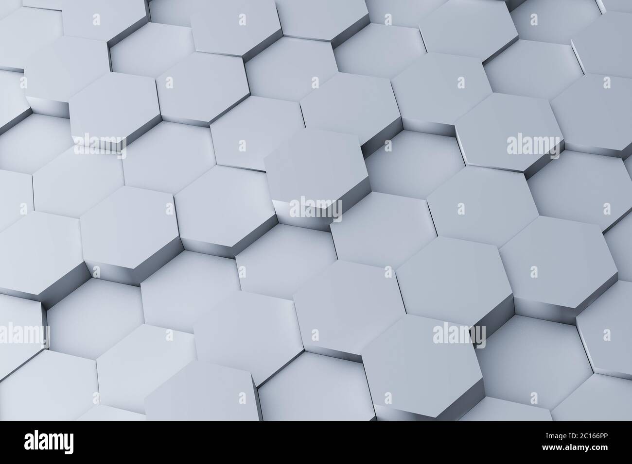 hexagon backgrounds 3d illustration Stock Photo - Alamy
