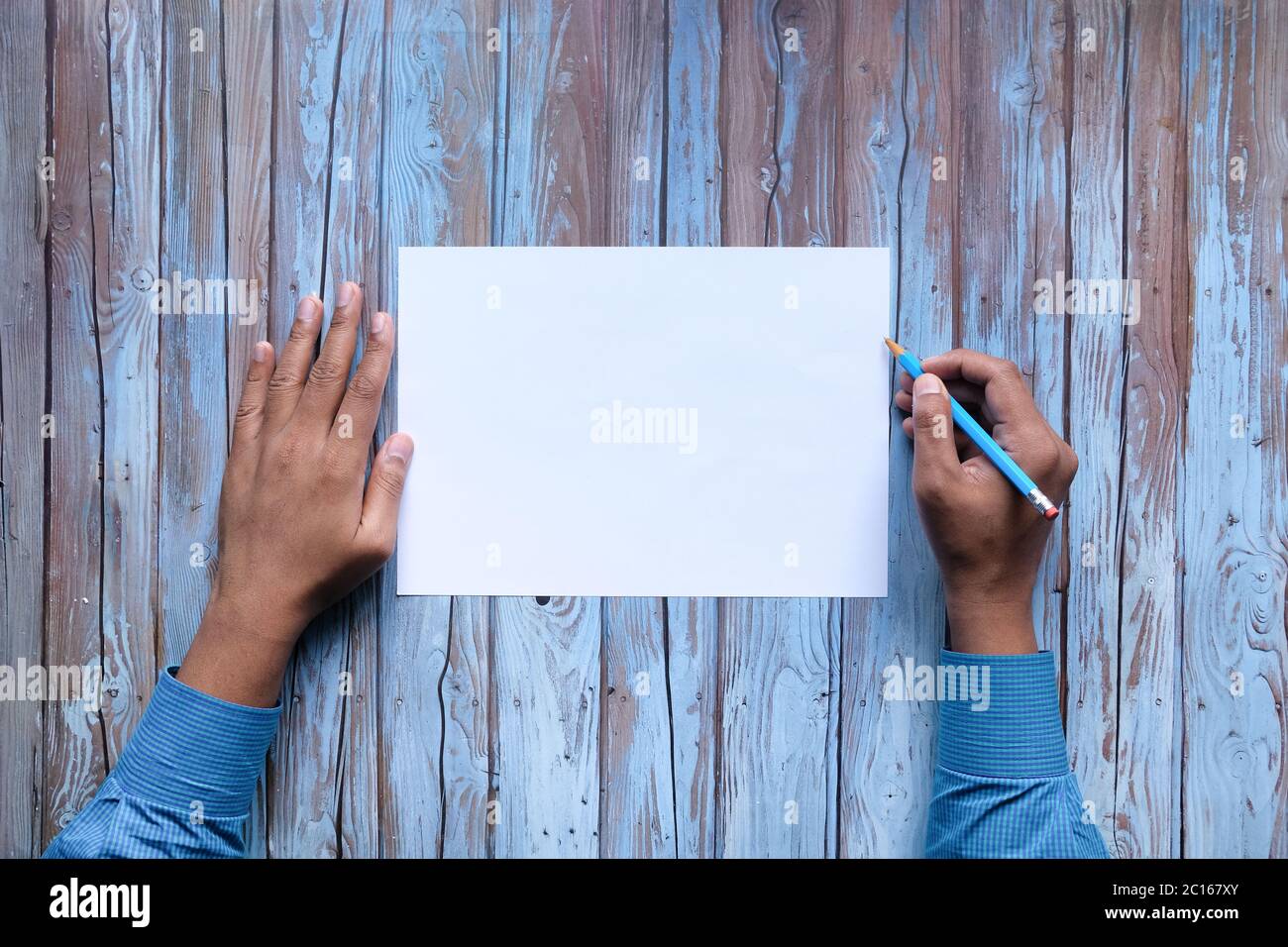 Hand writing plan pencil hi-res stock photography and images - Alamy