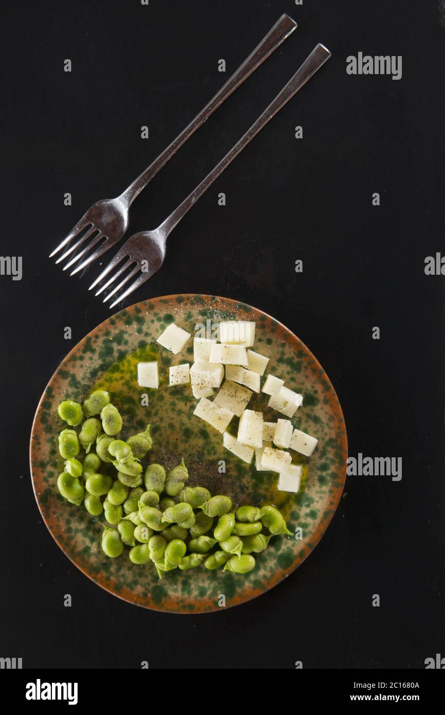 Pecorino cheese pods Stock Photo - Alamy